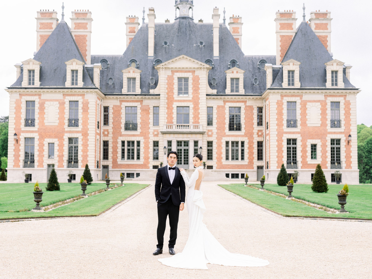 Modern elegance meets Asian Heritage at a French Chateau - Magnolia Rouge