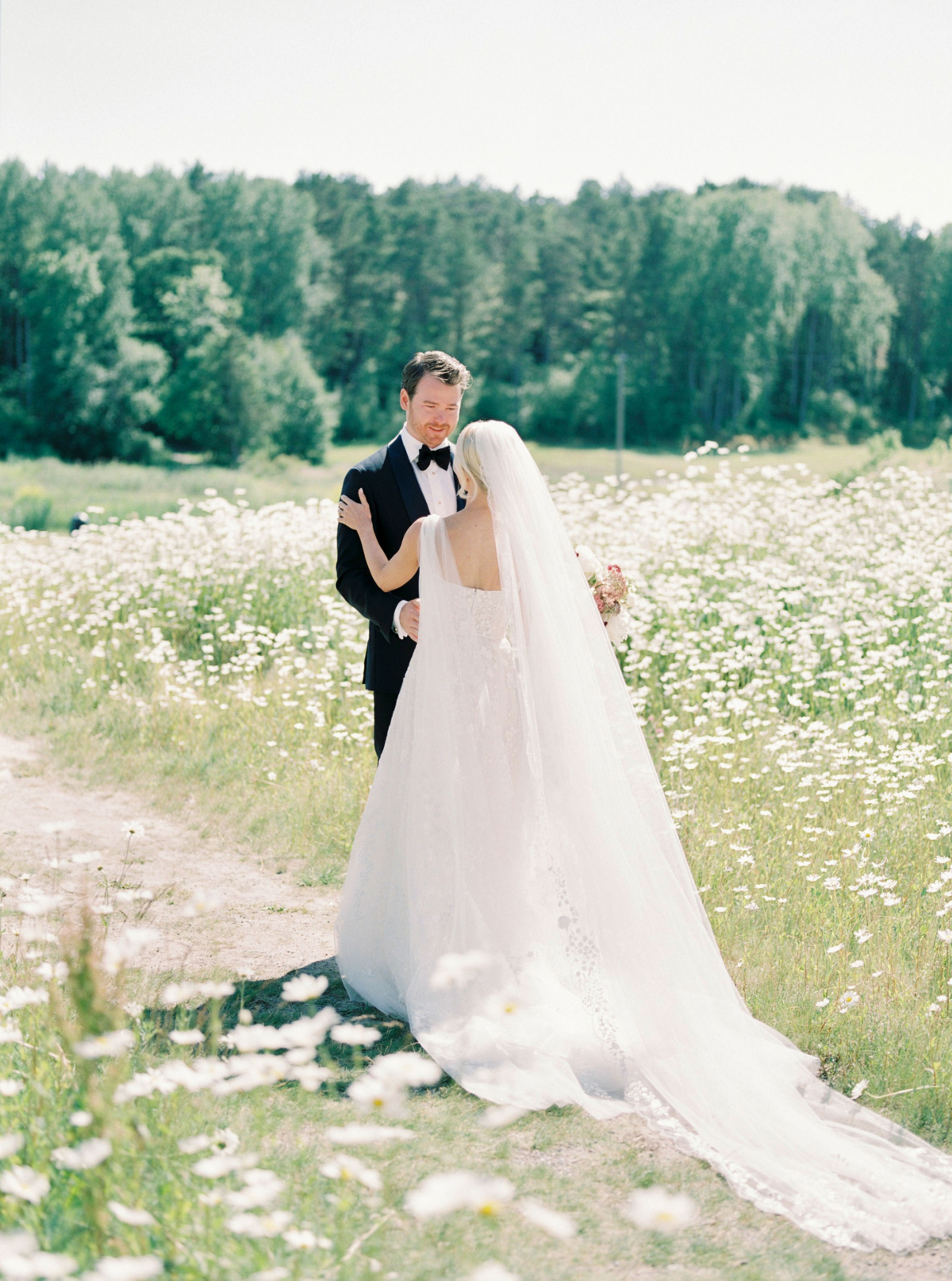 A Whimsical Midsummer Wedding in the Swedish Countryside - Magnolia Rouge